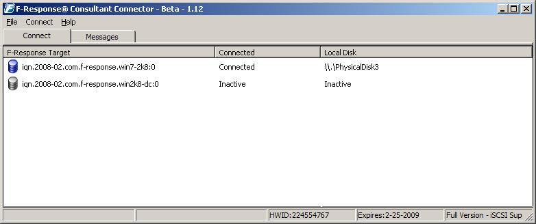 New F-Response Consultant Connector