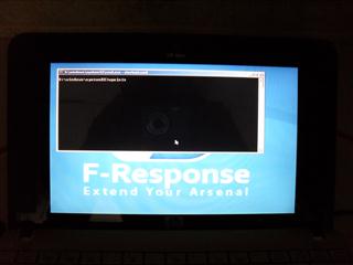 Your F-Response TACTICAL booting Windows FE?